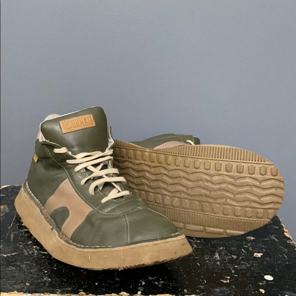 Vintage Camper Leather Shoes - Gem